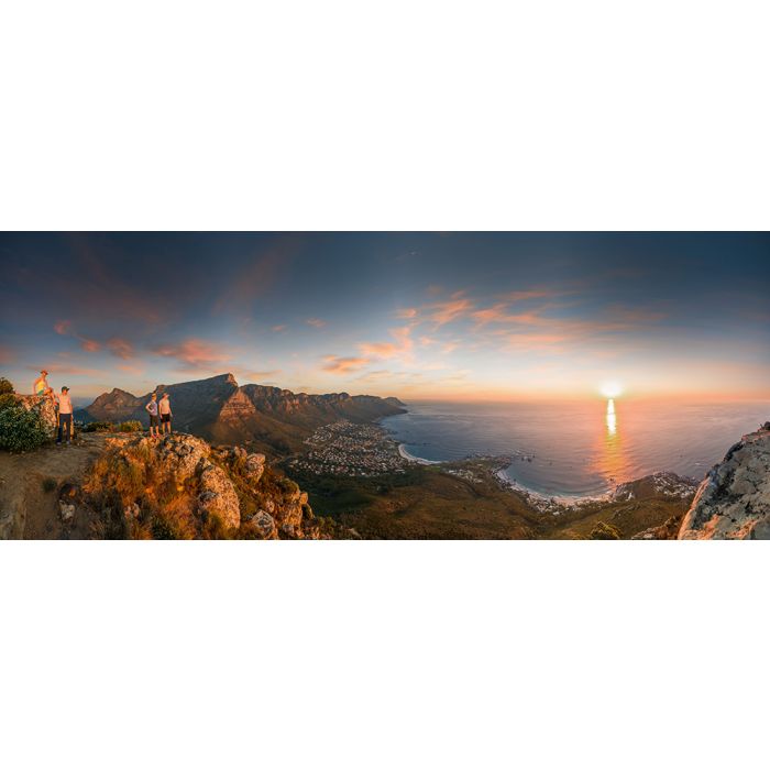 Scenic Outdoor-Cape Town-Panorama of the Western Cape with the Twelve ...